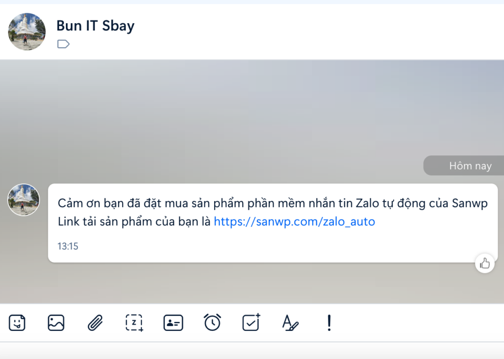 API gửi tin nhắn Zalo cá nhân miễn phí, không mất phí như tài khoản ...